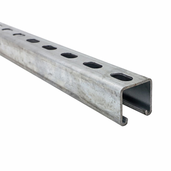 Unistrut 1-5/8'' x 1-5/8'' HDG Slotted Channel, 12 Gauge — Sky High ...